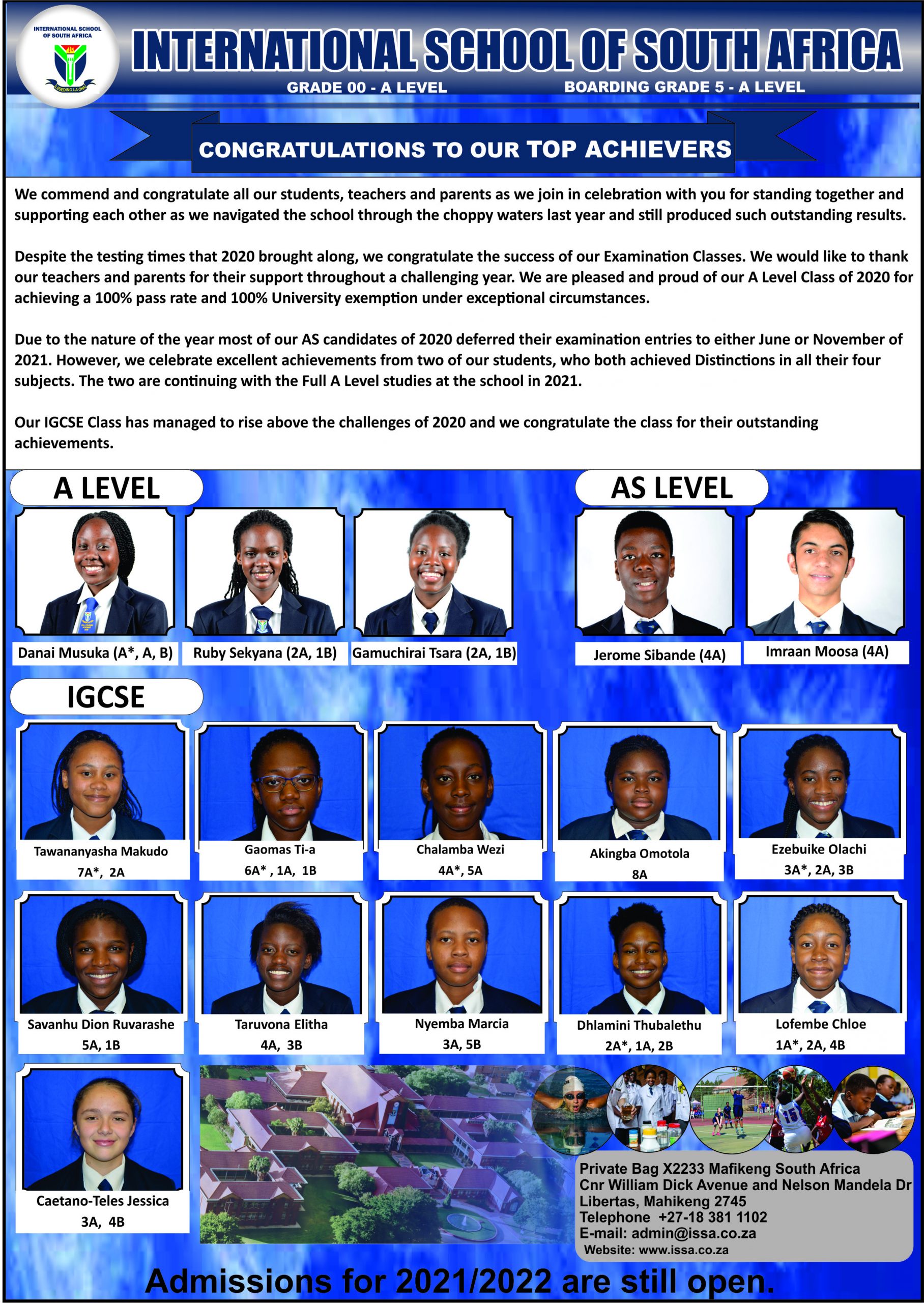 International School of South Africa | Independent Primary and ...